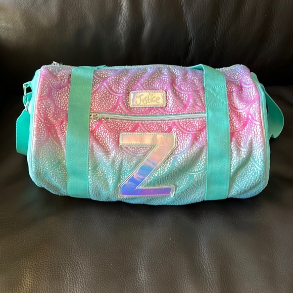 Justice | Accessories | Justice Monogram Z Duffle | Poshmark